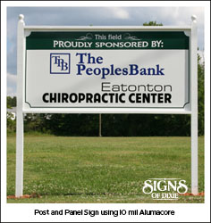 Custom Metal, Wood, and Composite Signs for Your Business or Home
